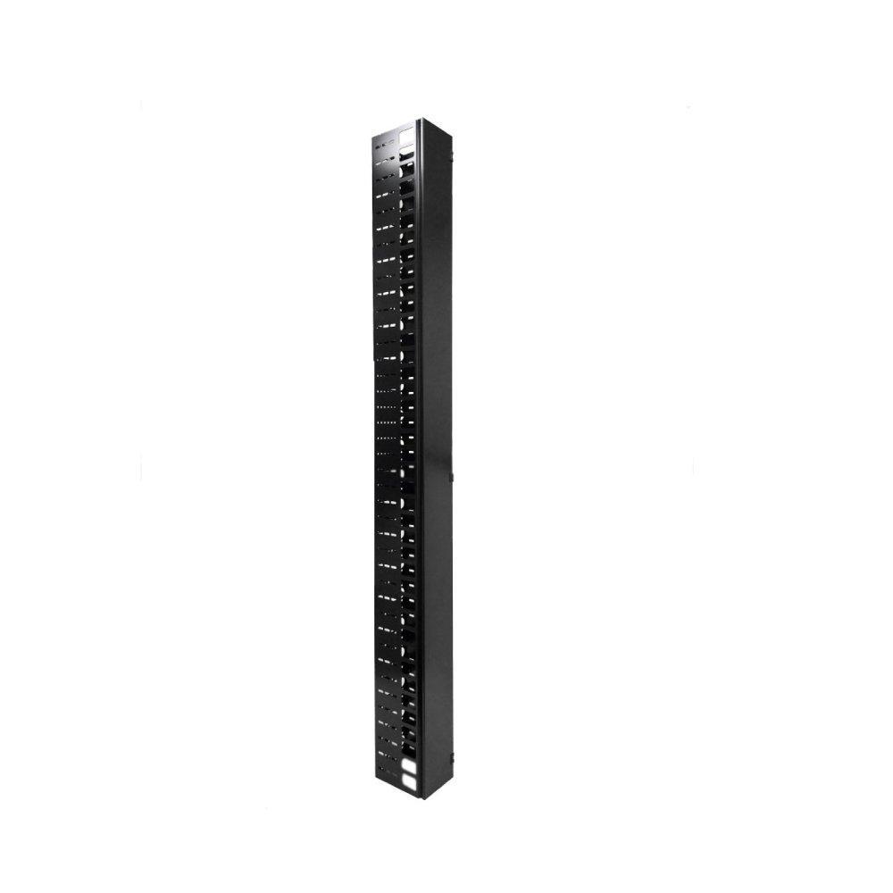 "42U Vertical Cable Manager with Hinged Front Cover | Easy Access ...