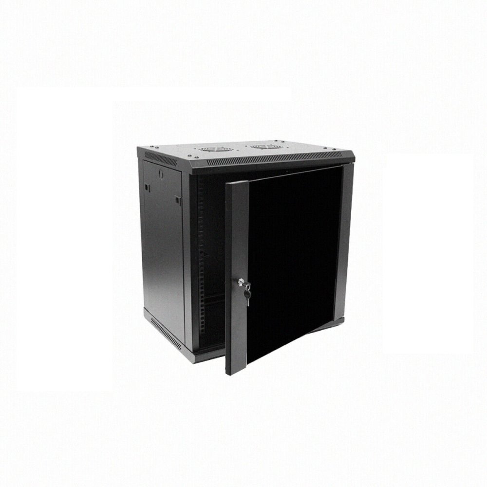 "12U Wall Mountable Fully Locking Server Cabinet - Securely Maintain ...